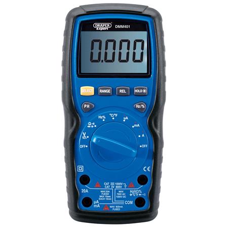 **Discontinued** Draper Expert 41824 Digital Clamp Meter (Auto ...