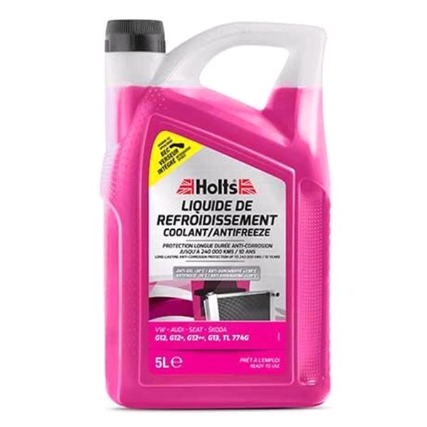 Holts Vw Audi Skoda Coolant/antifreeze Pink 5l | MicksGarage