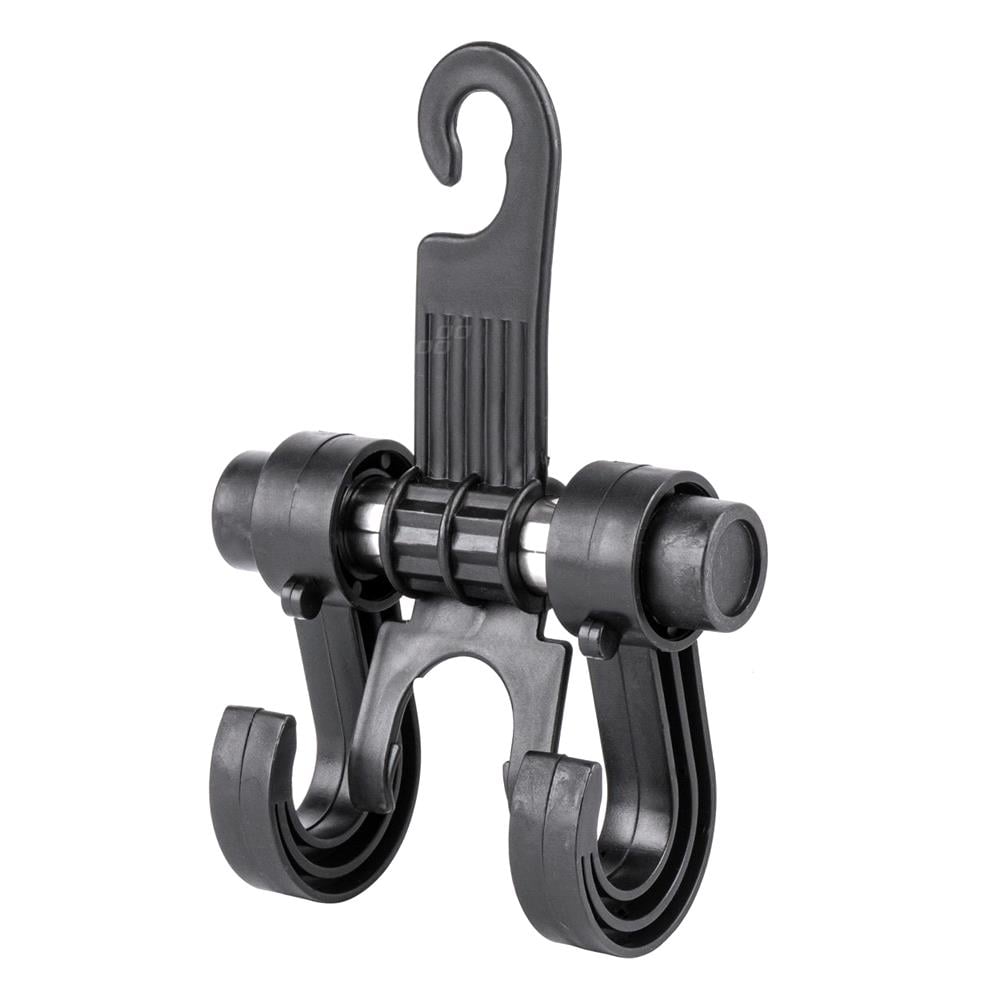 Double Car Headrest Hanger Hooks With Pet Bottle Hook | MicksGarage