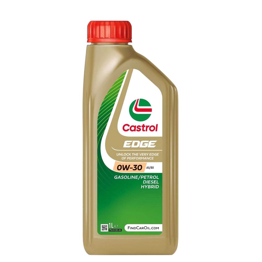 Castrol Edge 0w30 A5/b5 Titanium Fst Fully Synthetic Engine Oil - 1 ...