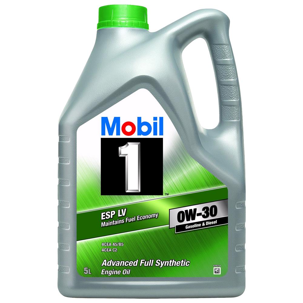Mobil 1 Esp Lv 0w30 Full Synthetic Engine Oil - 5 Litres | MicksGarage