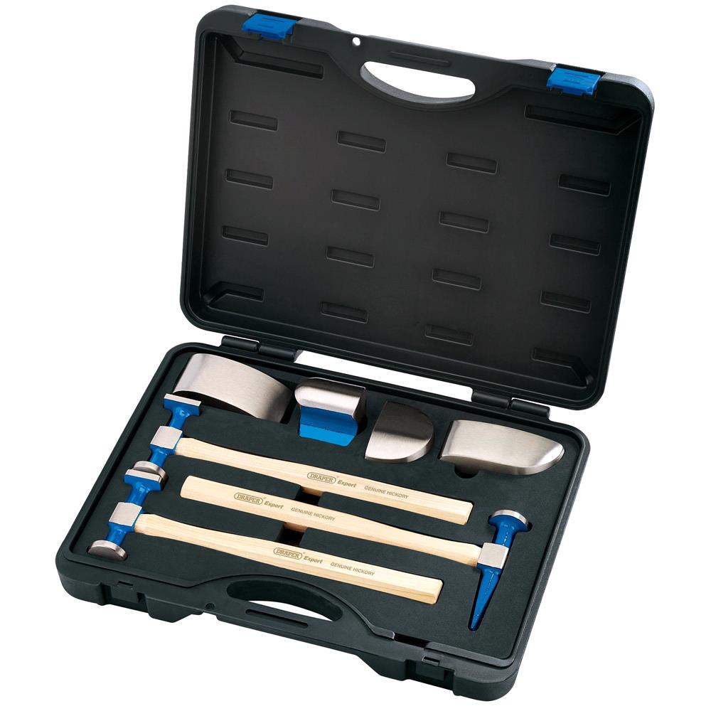 Draper Expert 81905 Panel Beating Set (7 Piece) | MicksGarage