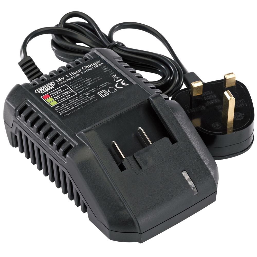 Draper Expert 83688 18v Universal Battery Charger For Li - ion And Ni ...