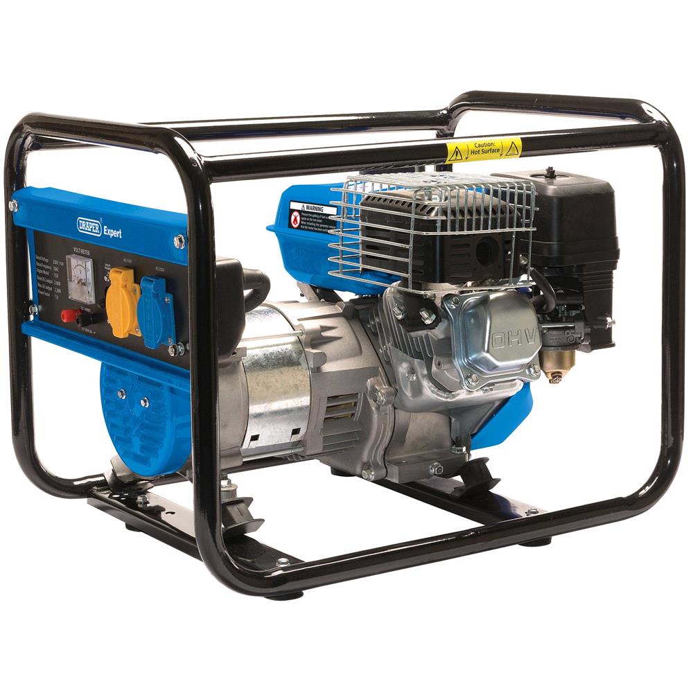 Draper Expert 87059 Petrol Generator (2.2kva - 2.0kw) | MicksGarage