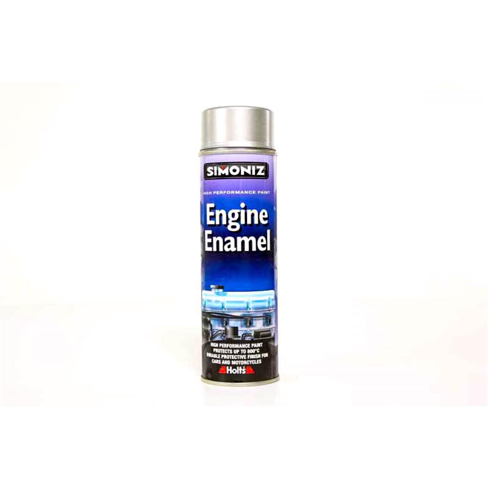 Simoniz Engine Enamel Paint - Silver Aluminium - 500ml | MicksGarage