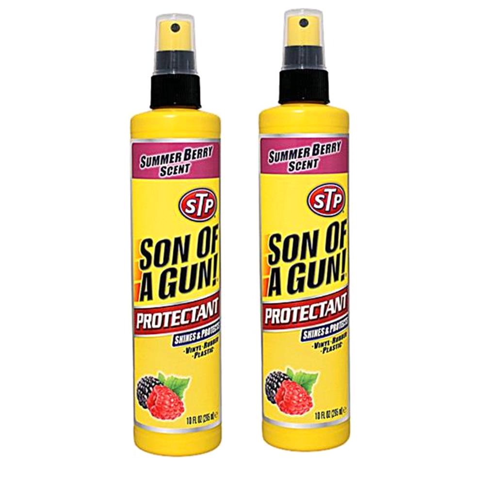 Stp Son Of A Gun Protectant Summer Berry 295ml Twin Pack | MicksGarage