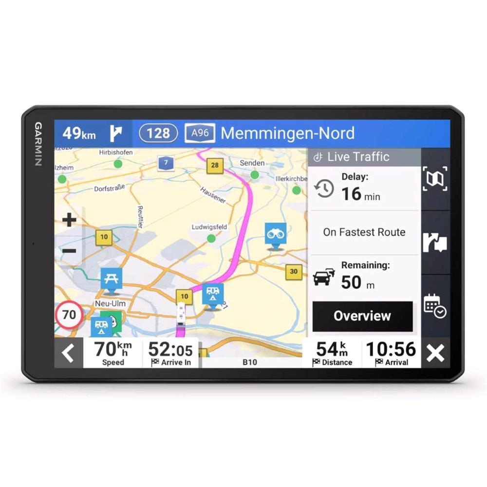 Garmin 1095 Eu 10" Camper Gps Sat Nav With Live Traffic | MicksGarage
