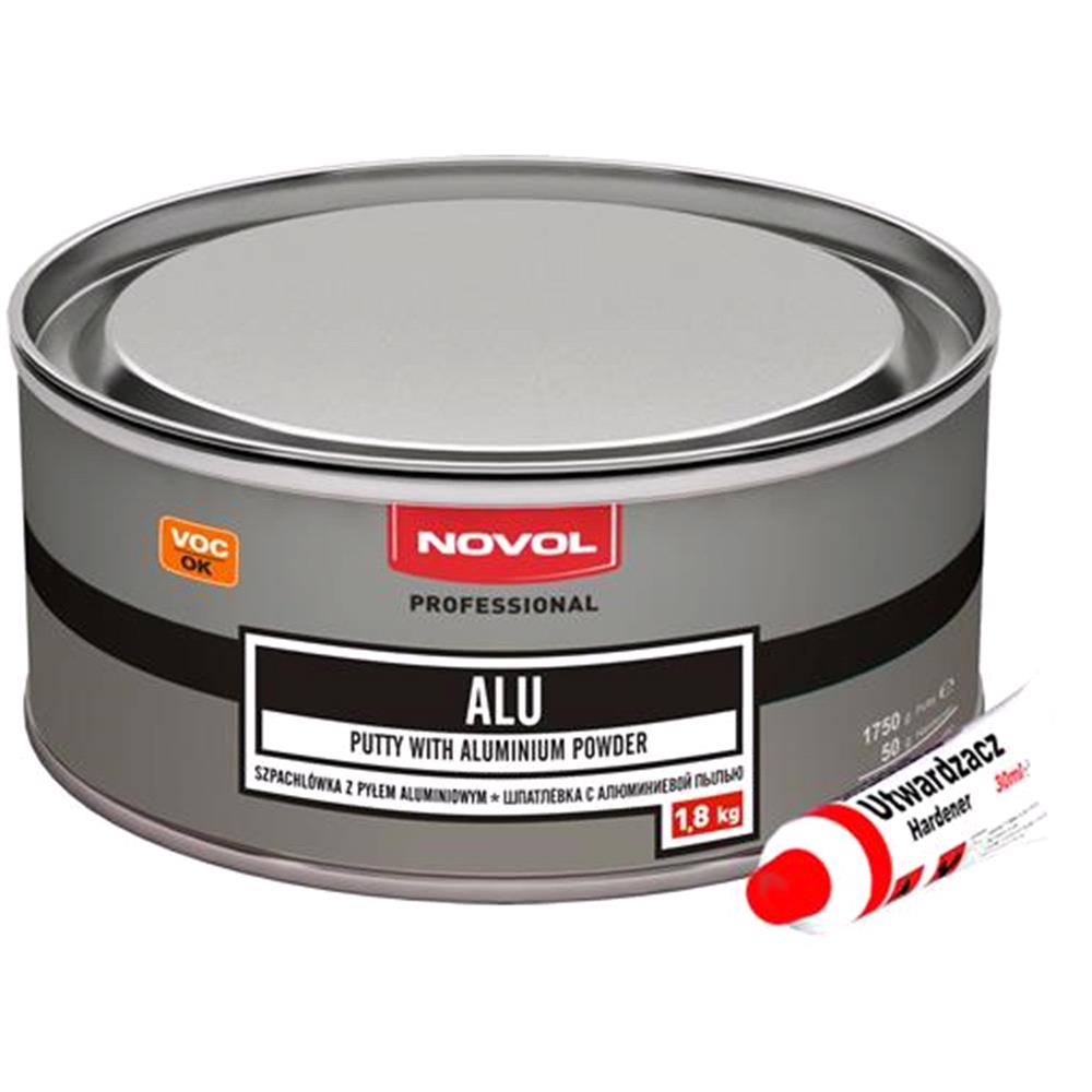 Novol Alu - Putty With Aluminium Powder, 1.8kg | MicksGarage