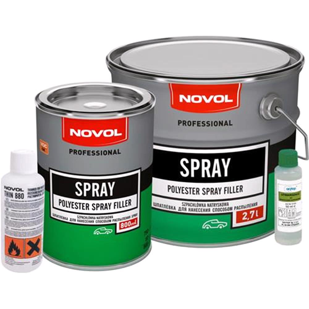 Spray - Polyester Spray Filler, 2.7 Litre | MicksGarage