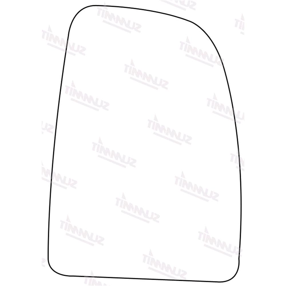 Right Stick - on Wing Mirror Glass For Fiat Ducato Flatbed - Chassis ...