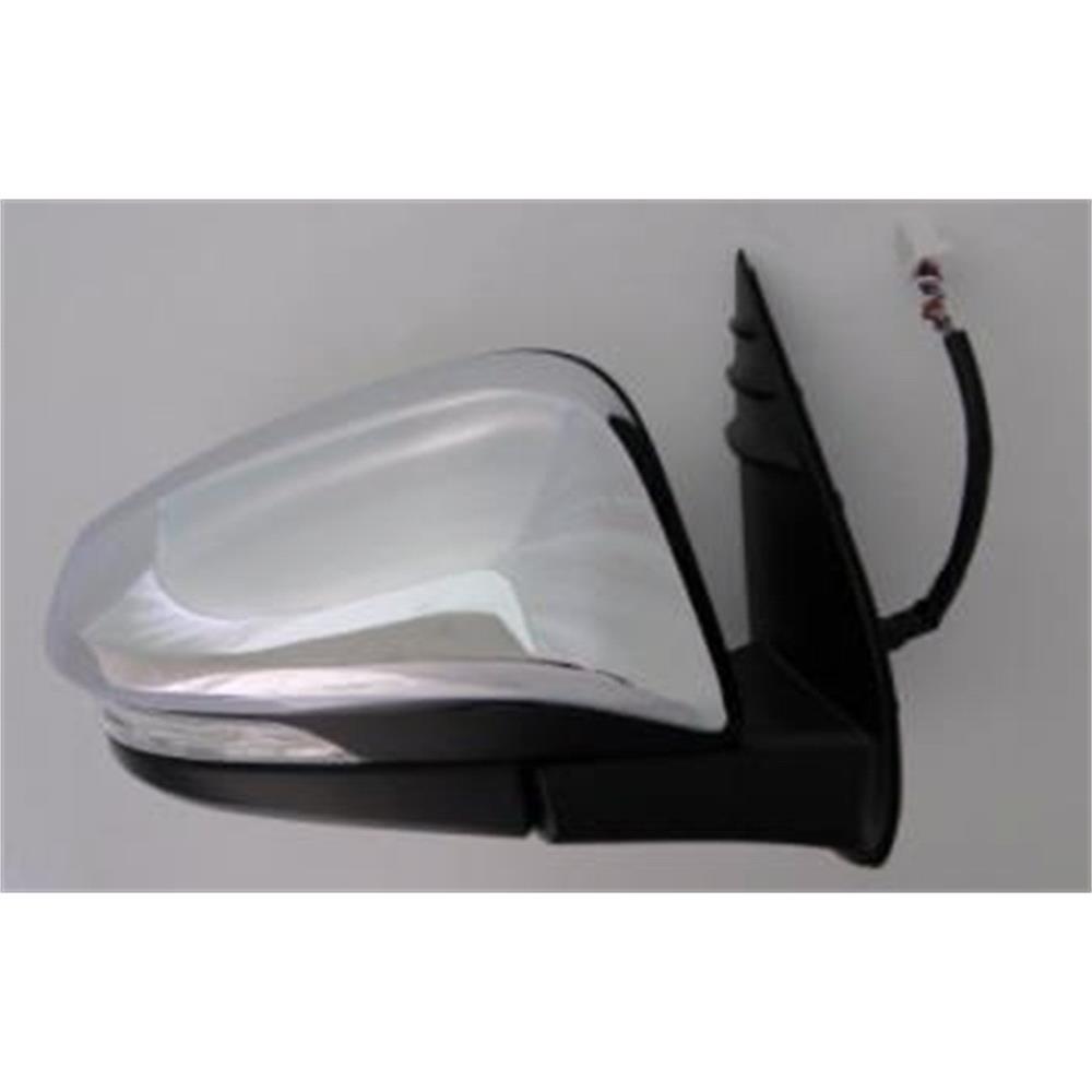 Right Wing Mirror (Electric, Indicator, Chrome Cover) For Toyota Hilux ...