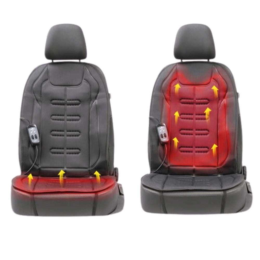 Premium Heated Seat Pad With Separate Top And Bottom Heating Control ...