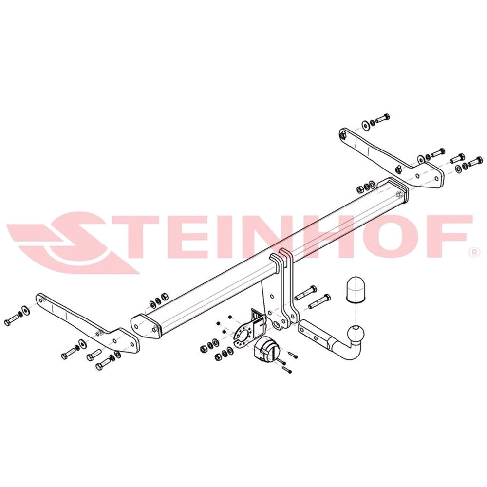Tow Bars And Hitches For Volkswagen Tiguan From 2016 To Present ...