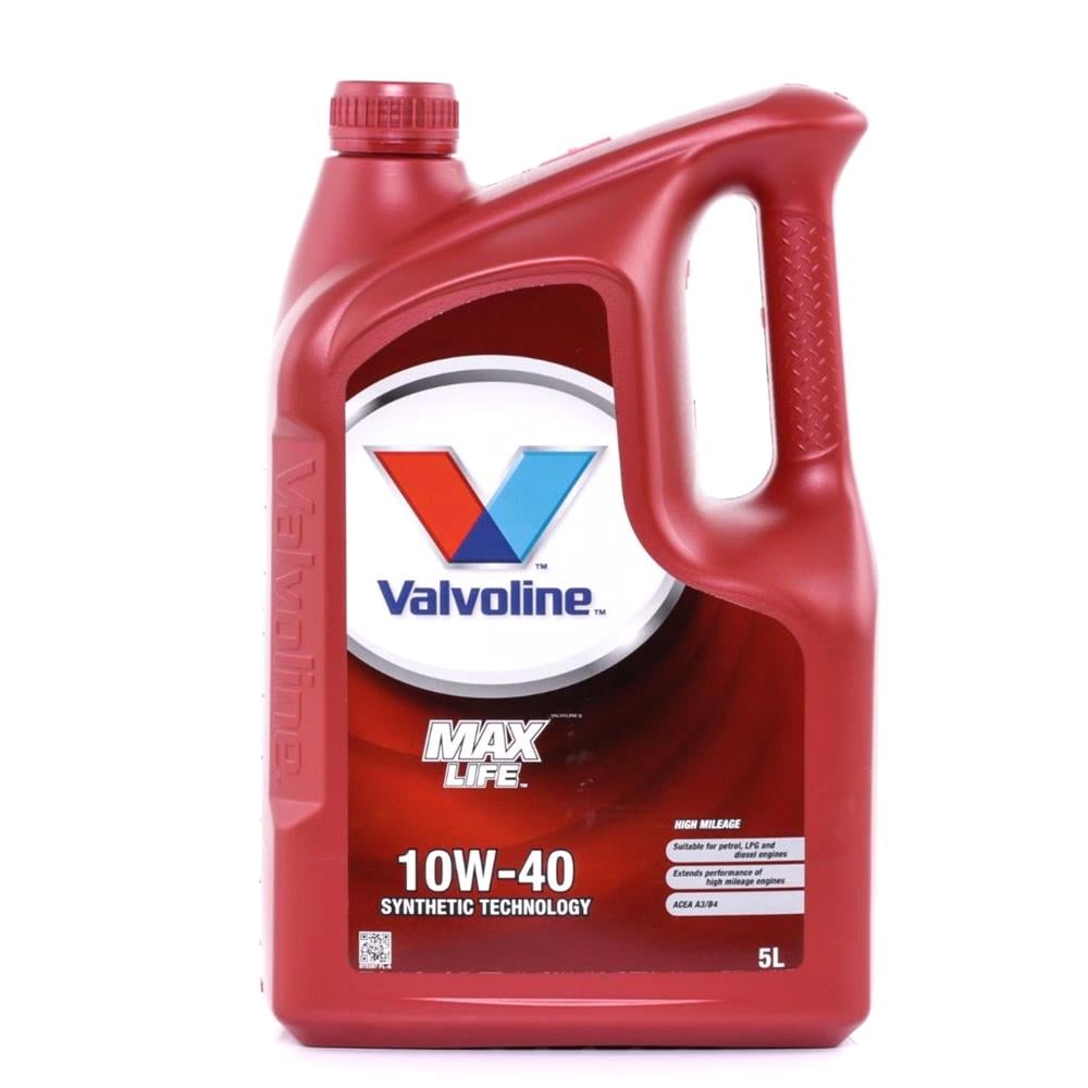 Valvoline Maxlife 10w - 40 High Mileage Engine Oil - 5 Litre | MicksGarage