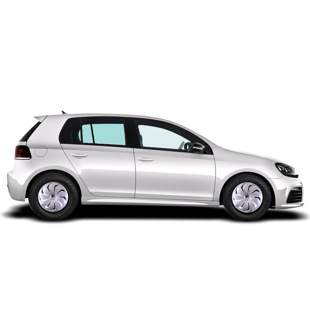Wind 15 Inch Wheel Trims Set - Silver | MicksGarage